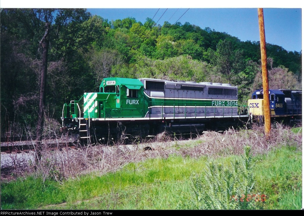 FURX 3014 ran out of fuel on 4/22/00